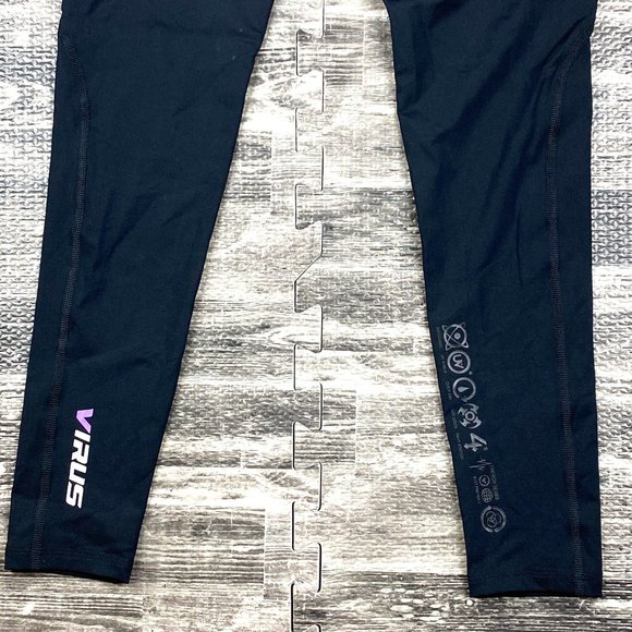 Virus | Pants & Jumpsuits | Virus Compression Pants In Black Energy ...